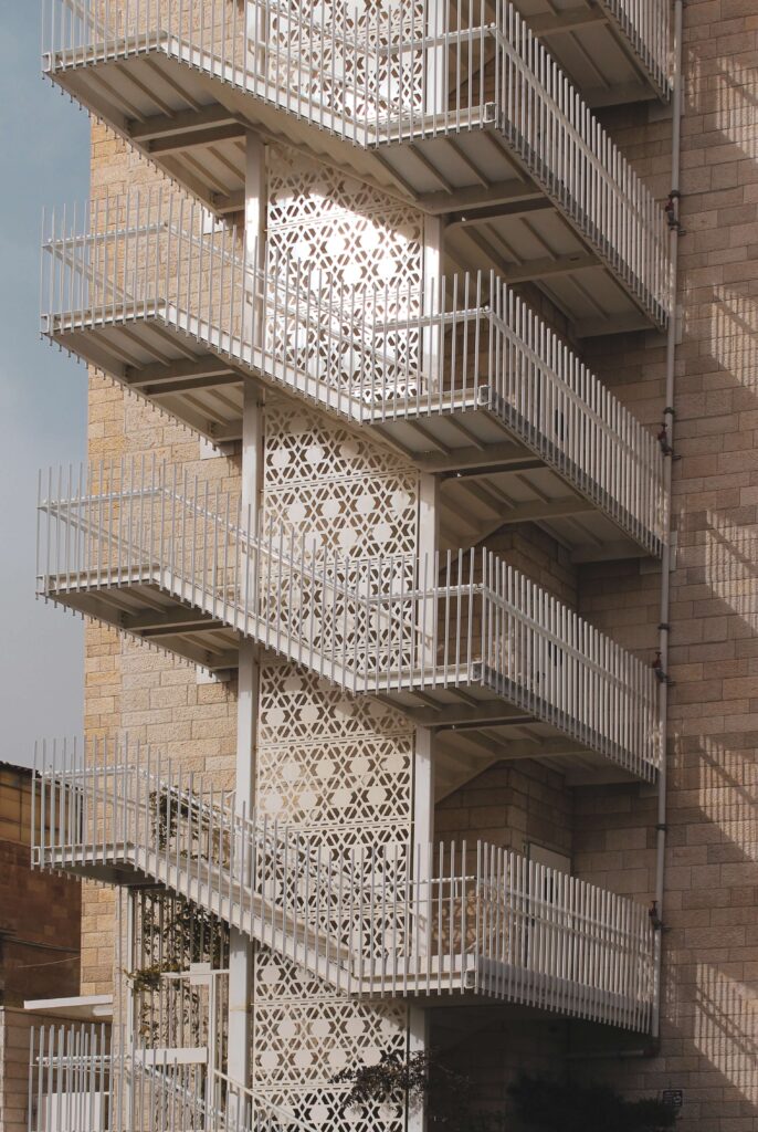 Zig Zag Metal Stairs - Metal Factory